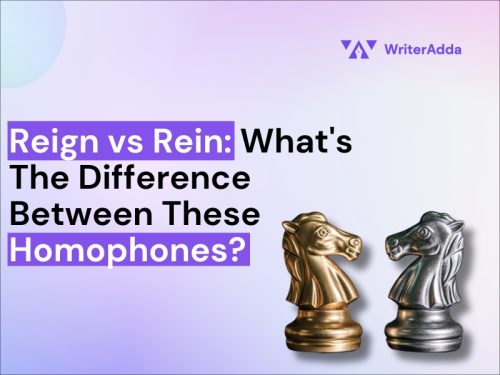 Reign vs Rein: What's The Difference Between These Homophones? - WriterAdda